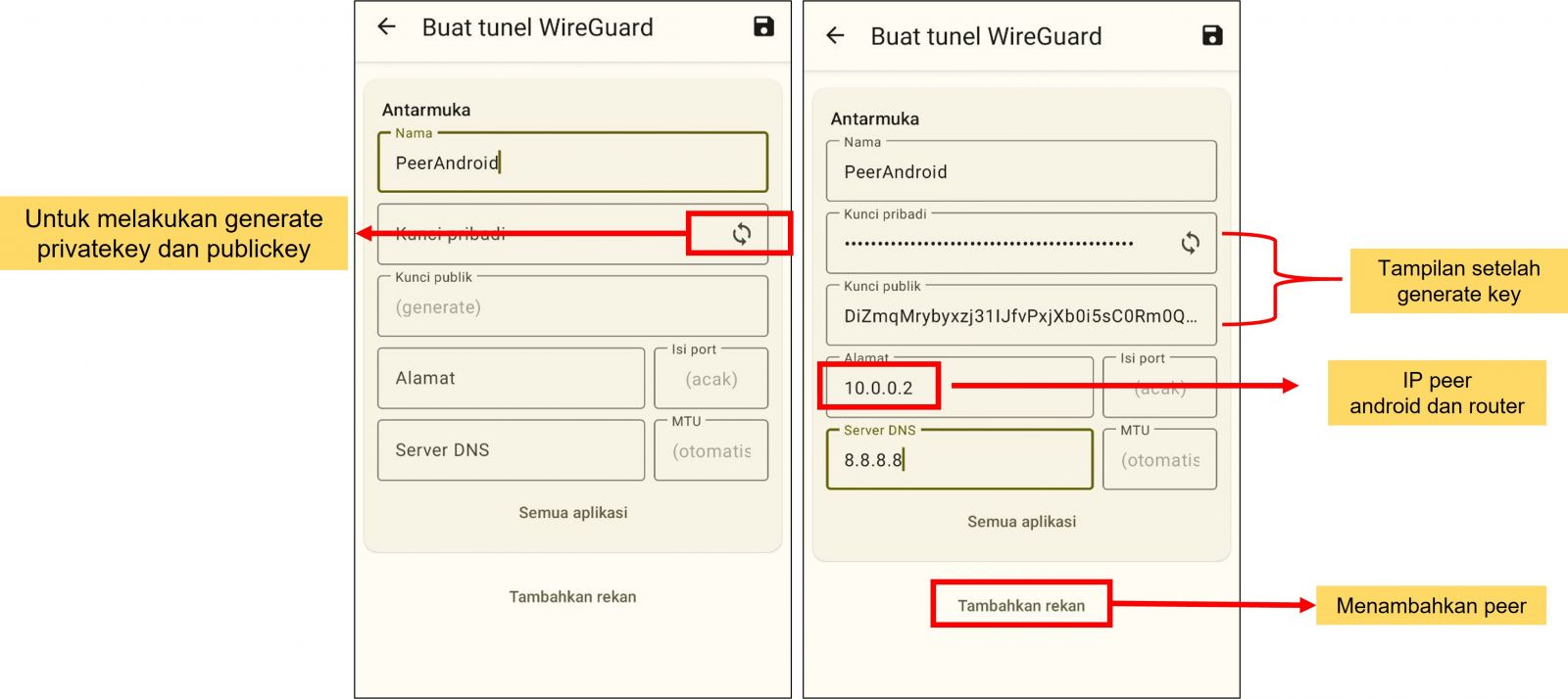 Citraweb.com : Peers WireGuard End User